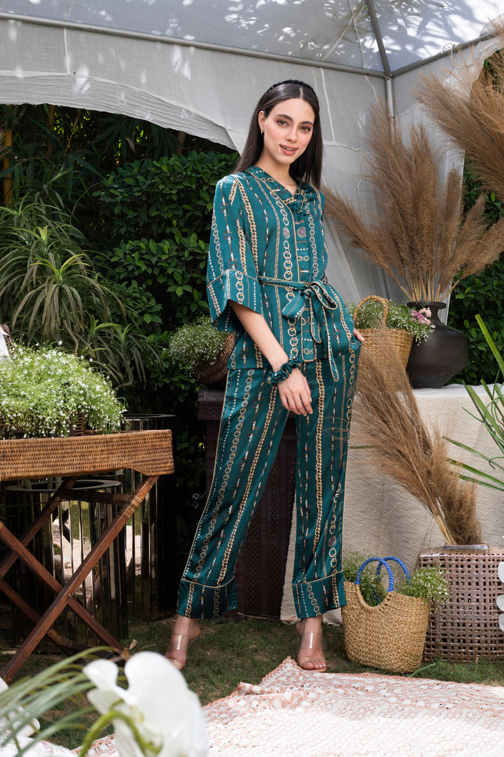 Unchained Gem Robe Style Co-ord Set | Women | Dusk – Dusk Attire